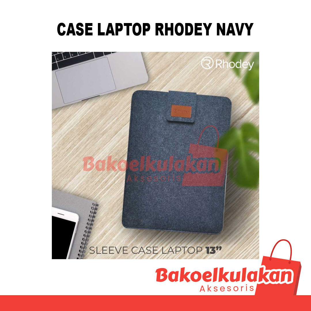 Jual Case Sleeve Laptop Warna Navy | Shopee Indonesia