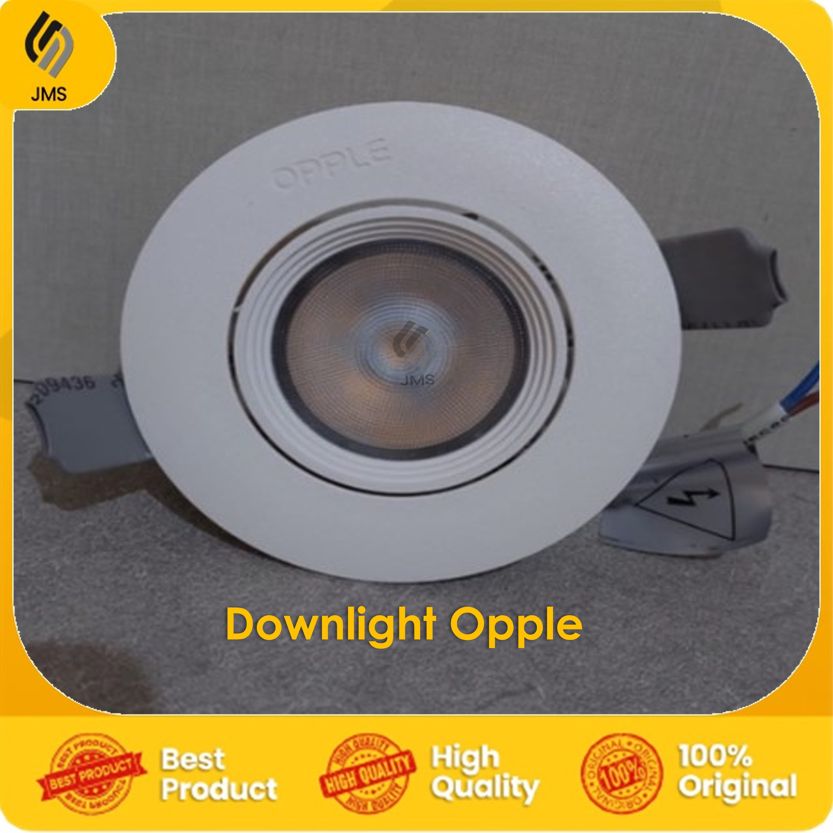 Jual DOWNLIGHT OPPLE SPOTLIGHT PLAFON BISA DIARAHKAN 4,5WATT CAHAYA ...