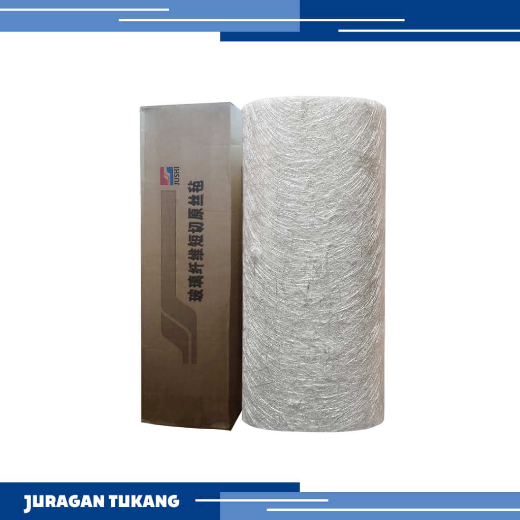 Jual Serat Fiberglass Jushi Fiber Matt Kain Fantatex Chempoglass Roll ...