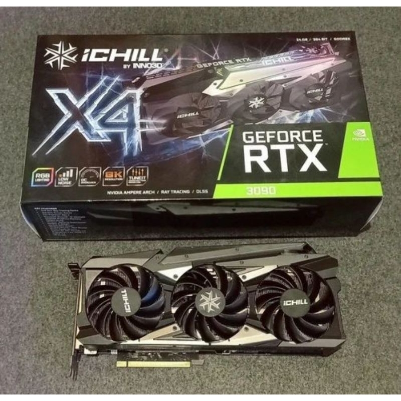 Jual VGA RTX 3090 24GB Ichill 3D x4 | Shopee Indonesia