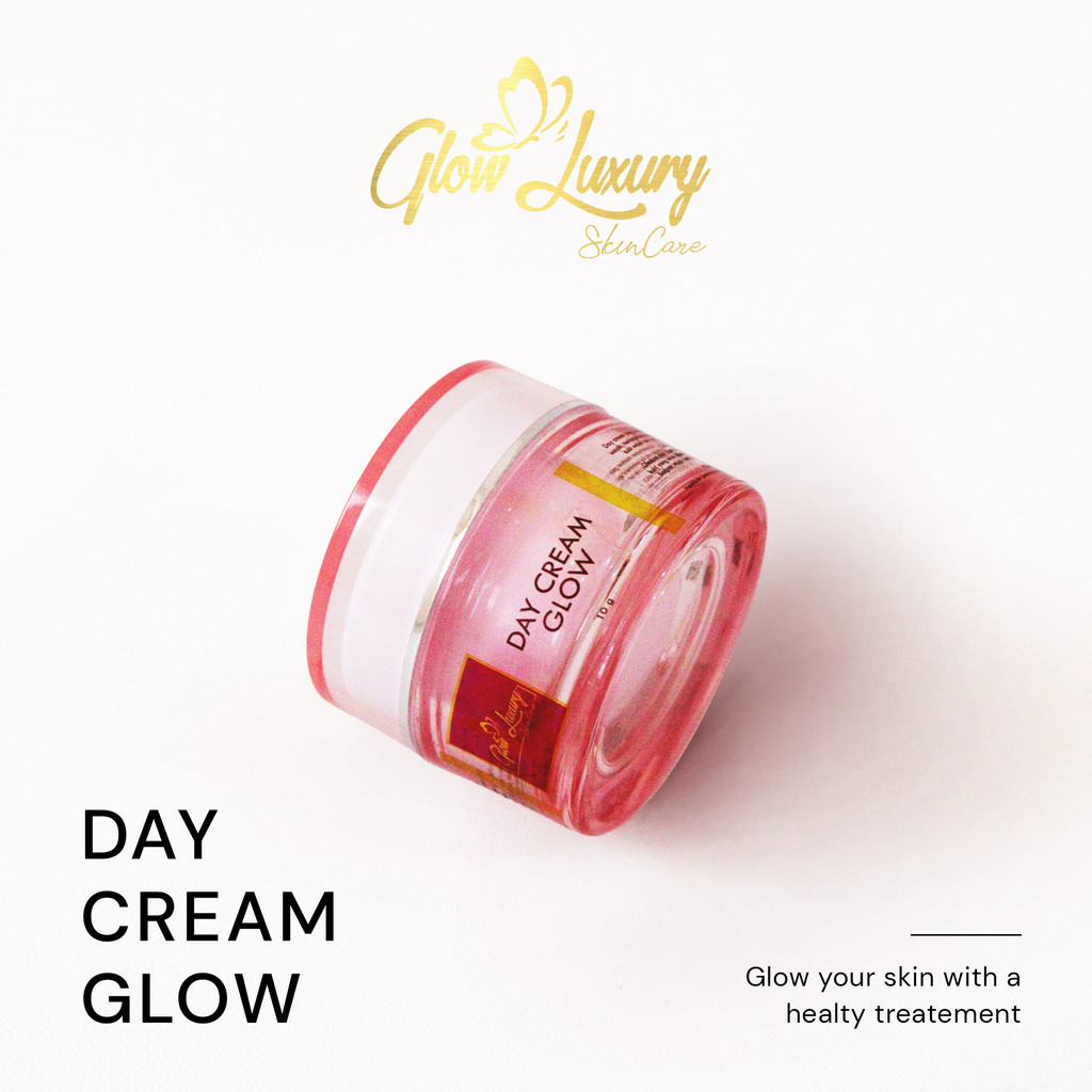 Jual DAY CREAM SERIES GLOW II GLOW LUXURY SKINCARE BPOM | Shopee Indonesia