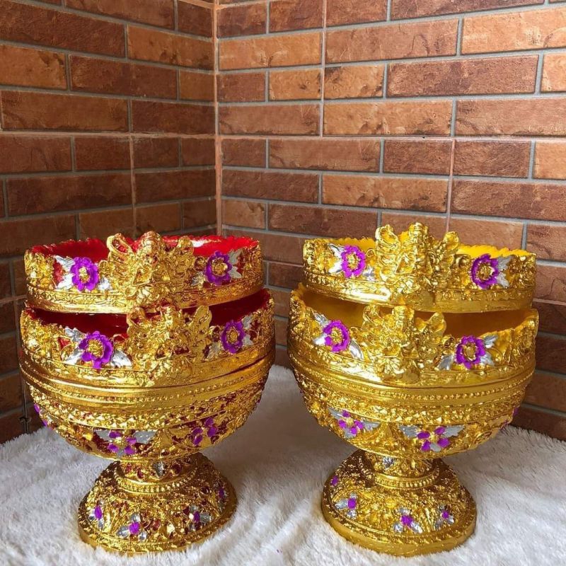 Jual dulang fiber bongkok susun 2 dulang Bali Bokor bali wanci | Shopee ...