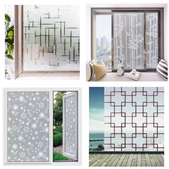 Jual PROMO TURUN HARGA stiker kaca rumah kantor motif polkadot ukuran ...