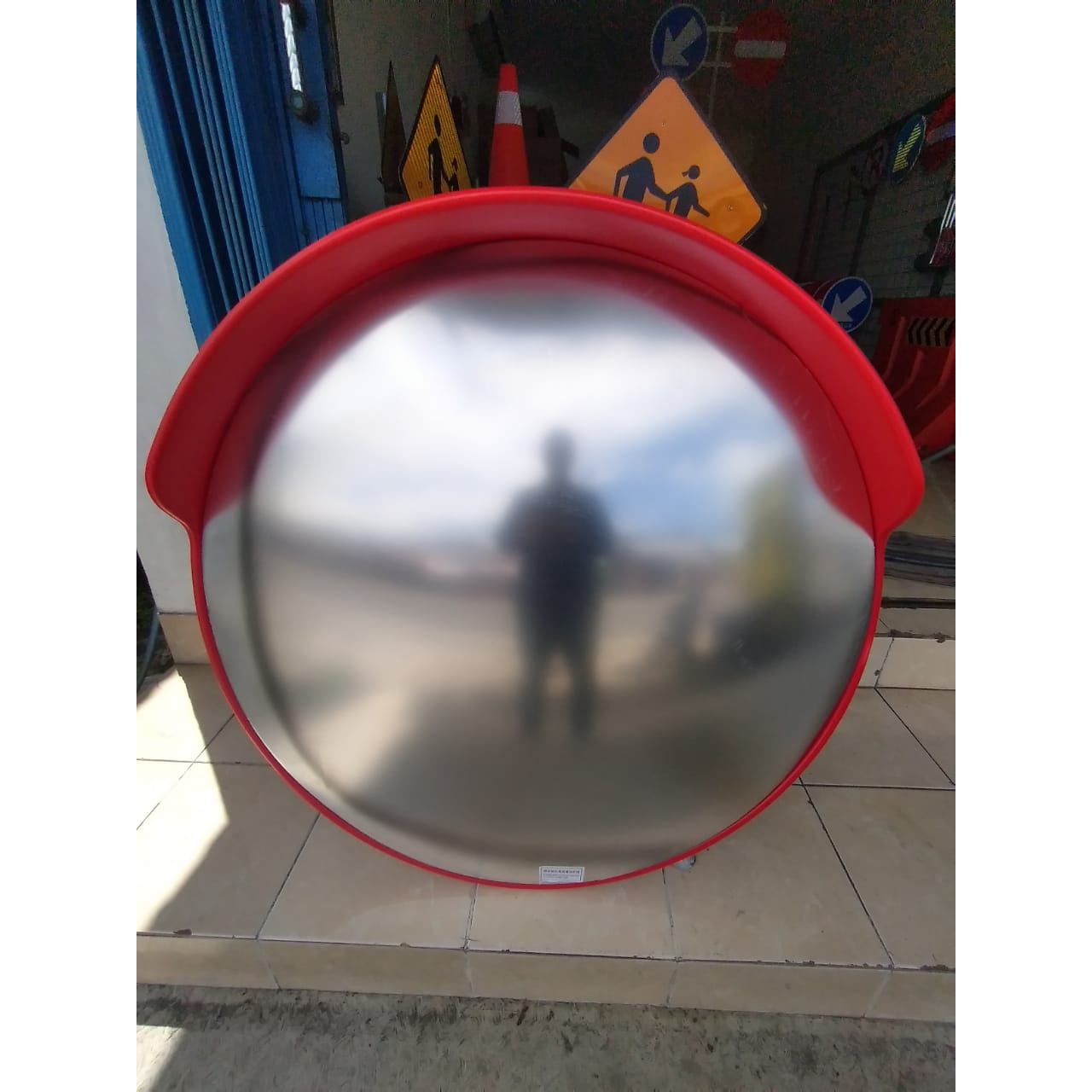 Jual Convex mirror/ cermin cembung/ cermin tikungan jalan 100cm ...