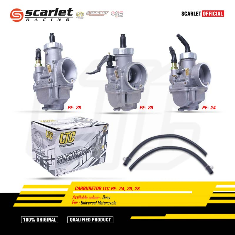Jual LTC - Carburetor Racing Karburetor Karbu LTC PE 24 26 28 30 | Shopee Indonesia
