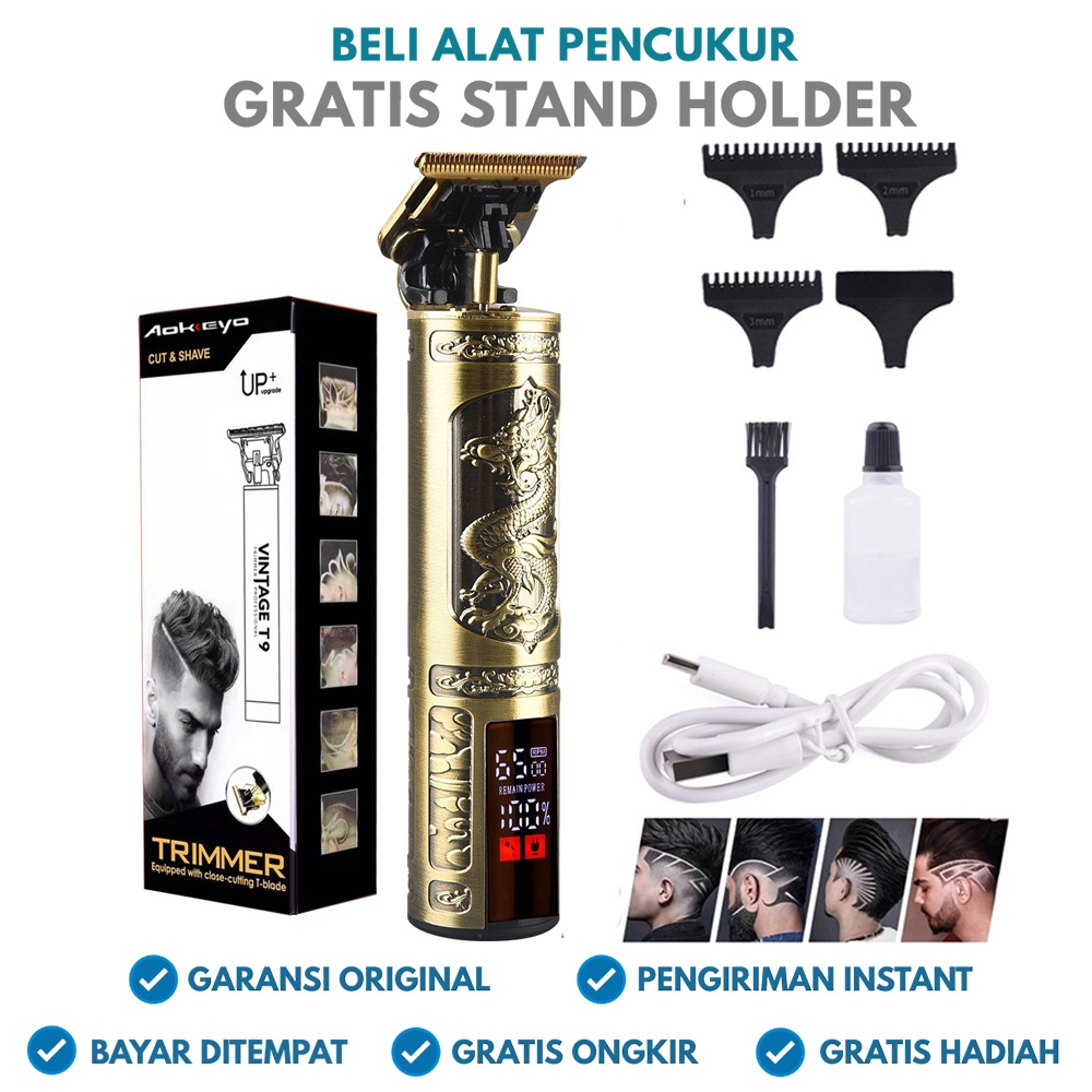 Jual Alat Cukur Rambut Elektrik Mesin Potong Rambut Hair Clipper Alat Potong Rambut Cliper ...