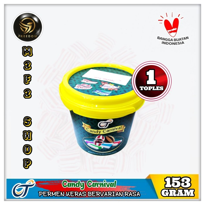 Jual Permen OT Candy Carnival Festive Jar Toples - 153 gr (Kemasan ...