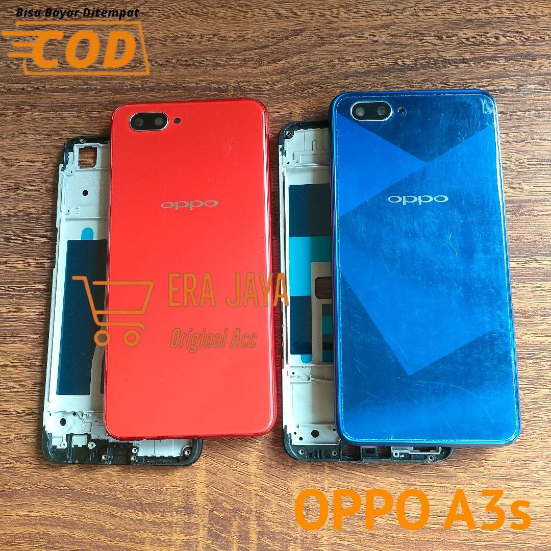 Jual OPPO A3S - Casing Fullset Hp Oppo A3s 2018 CPH1803 CPH1853 CPH1805 Kesing Backdoor Tutup ...