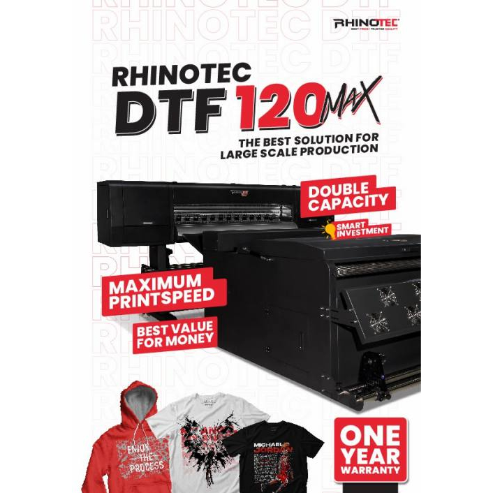 Jual MESIN RHINOTEC DTF 120 MAX 8 PRINTHEAD | Shopee Indonesia
