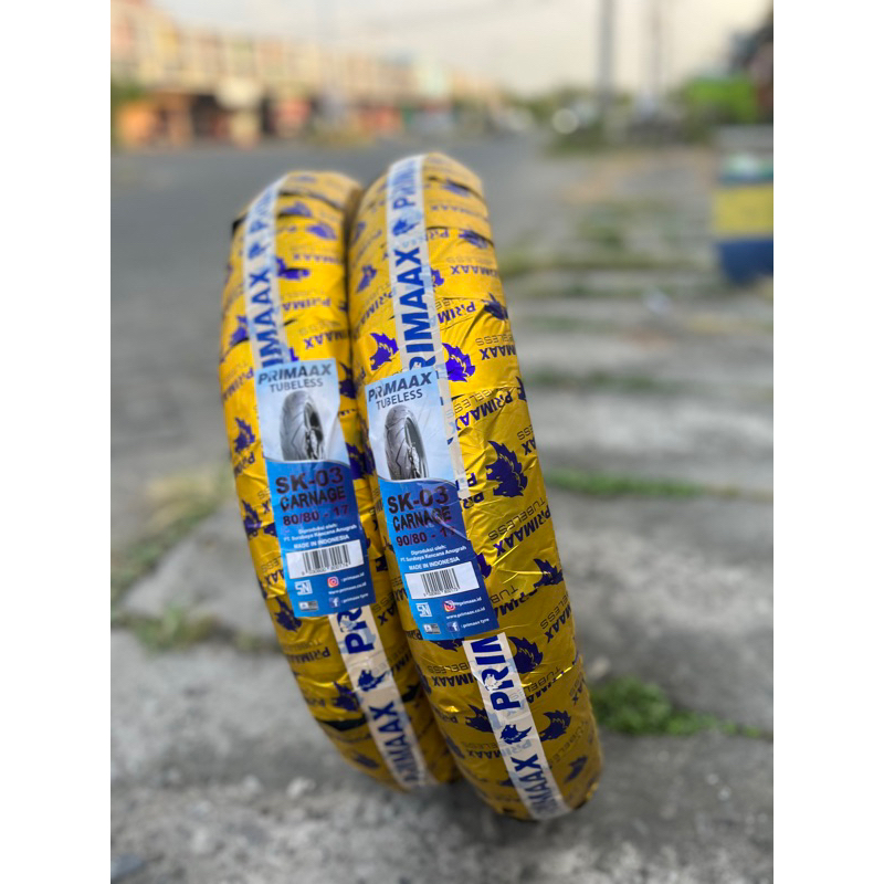 Jual Ban primax sk 03 copy Pirelli Diablo Rosso Sport 90/80-80/80 R17 ...