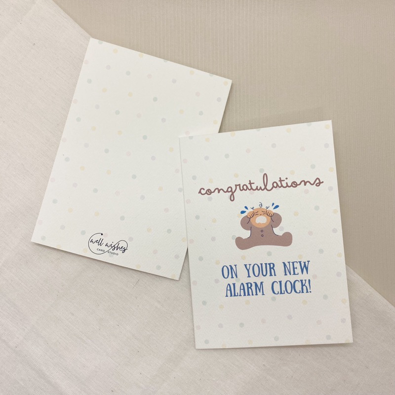 Jual 020 - KARTU UCAPAN GREETING CARD DESIGN UNIK LUCU TERMASUK AMPLOP ...