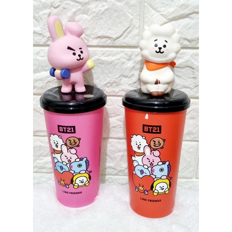 Jual |BOLUN| Merch BTS Cup BT21 x CGV | Shopee Indonesia