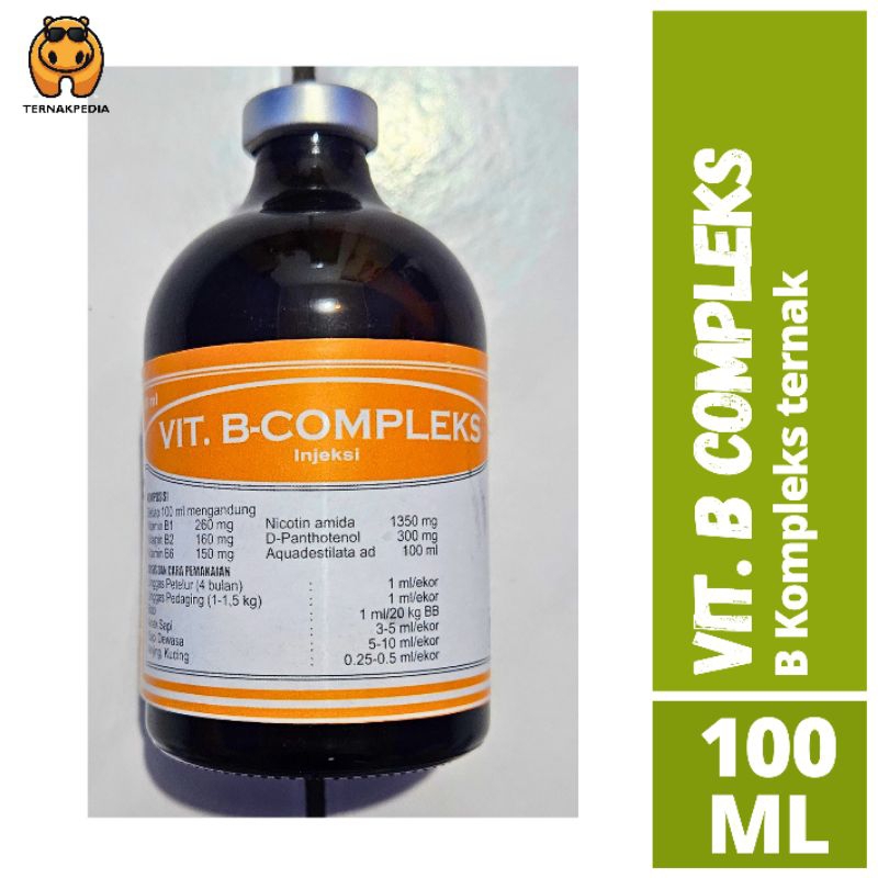 Jual B komplek 100ml Injeksi - Vitamin B komplek Injeksi - B Plex ...
