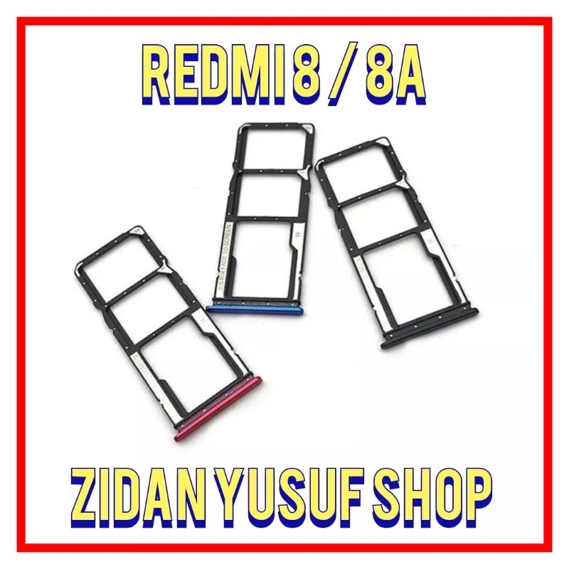 Jual SIMTRAY SIMLOCK SLOT KARTU TEMPAT SIM XIAOMI REDMI 8 / REDMI 8A ...