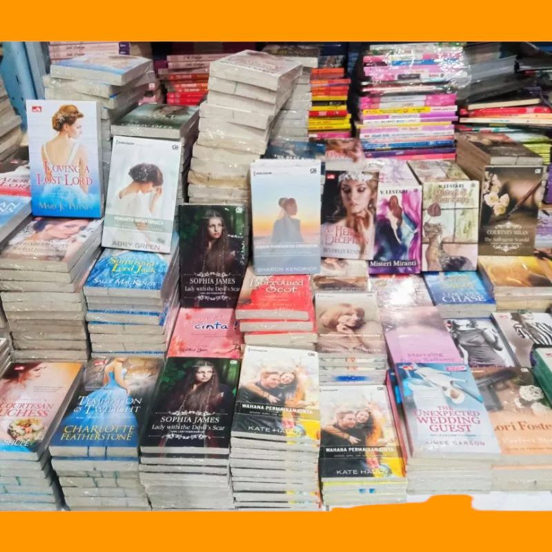 Jual obral buku murah Novel hisrom // harlequin // terjemahan // dewasa // remaja // historical ...