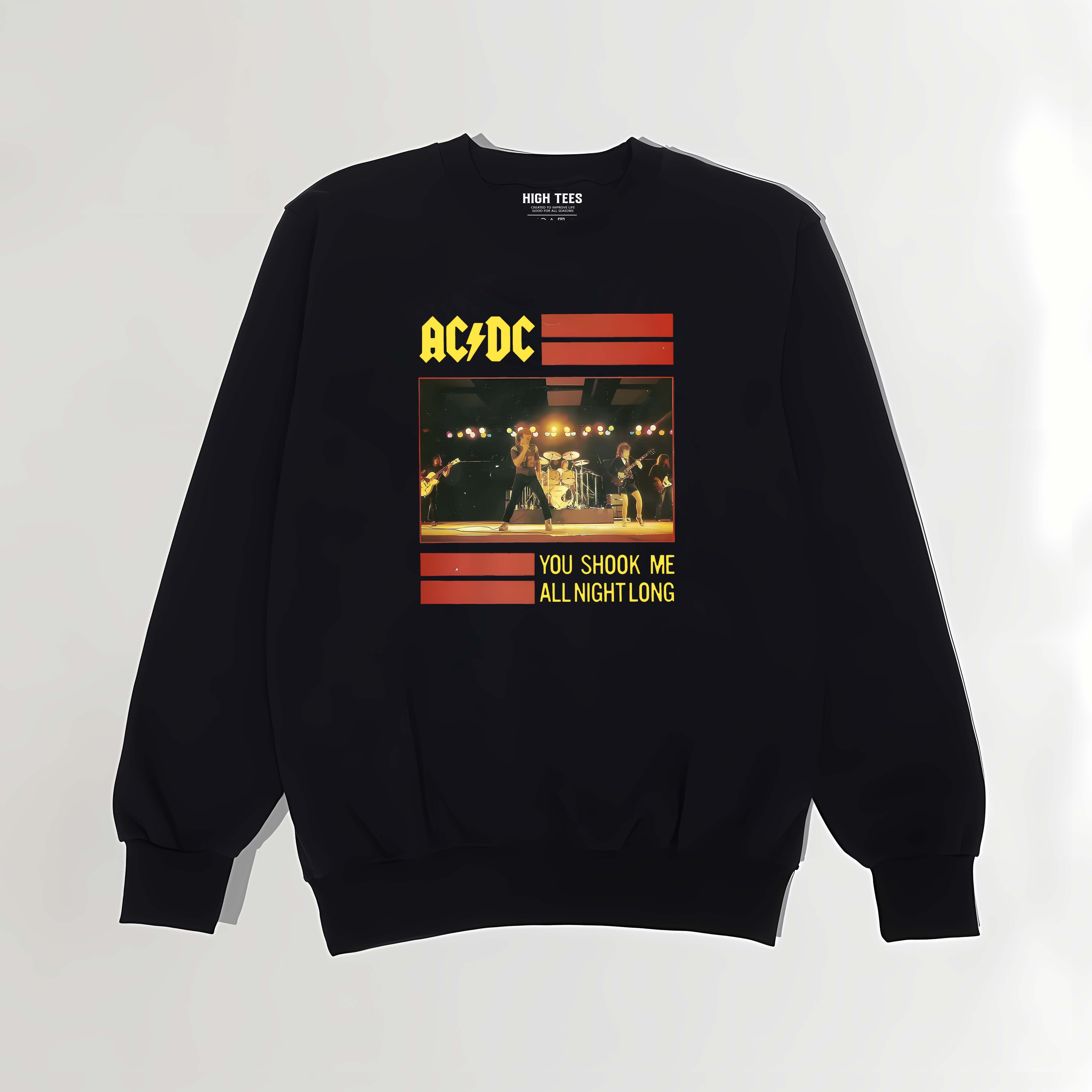 Jual Sweater Crewneck ACDC - Band Hard Rock Sweater| Music ( Unisec ...