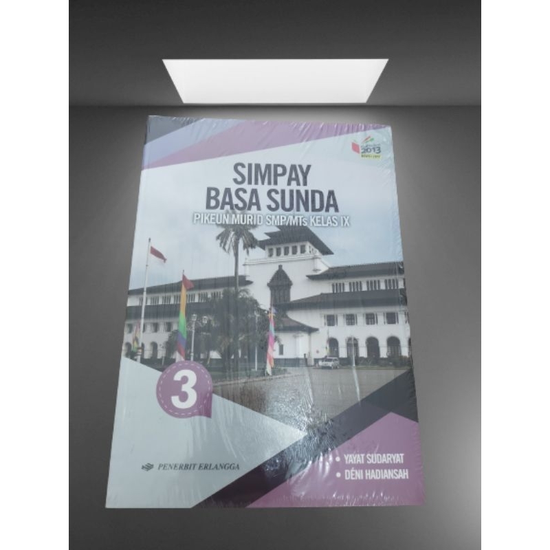 Jual ORI buku teks simpay bahasa Sunda k13 kelas 9 penerbit Erlangga | Shopee Indonesia