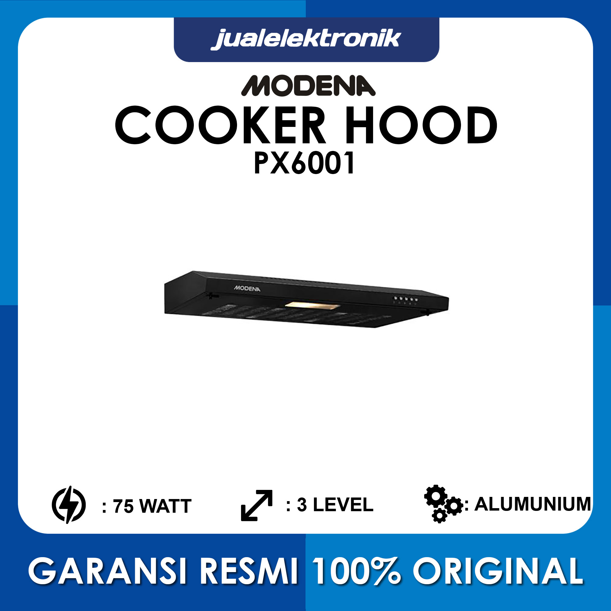 Jual Modena PX6001 – Cooker Hood 60 cm | Shopee Indonesia