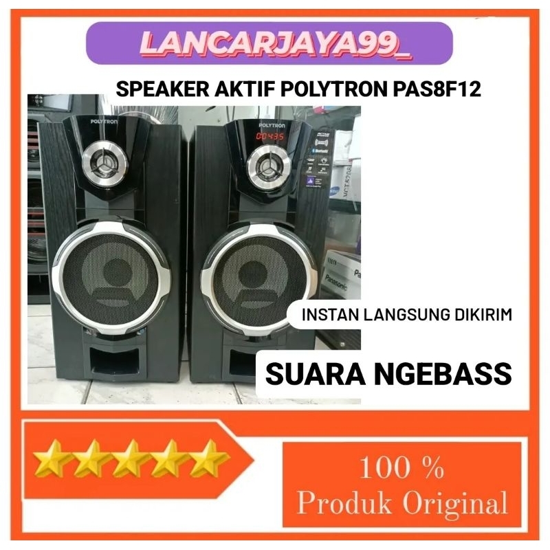Jual Speaker Aktif Polytron Pas8f12 Shopee Indonesia