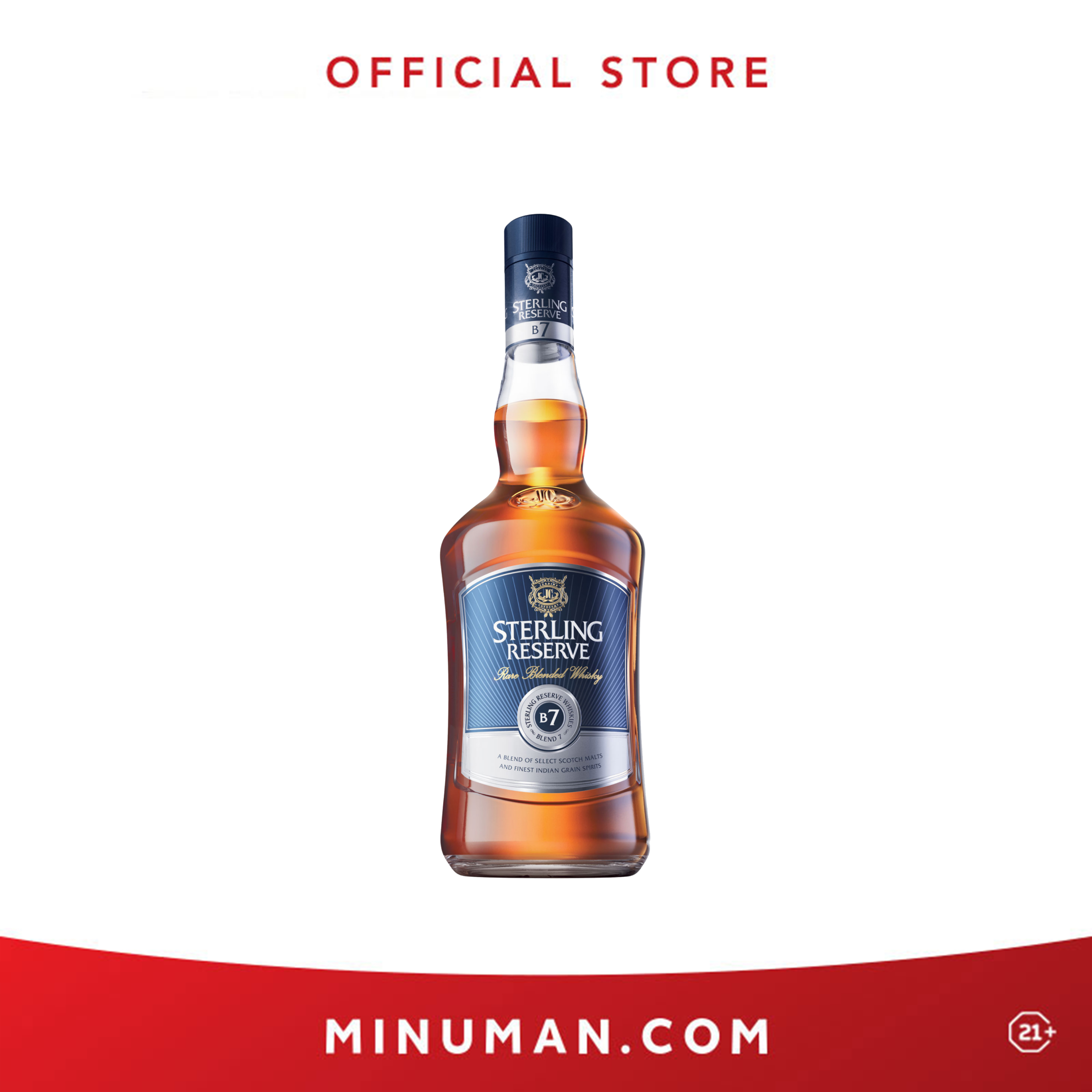 Jual Sterling Reserve - B7 Premium - Blended Whisky - 375ml | Shopee ...