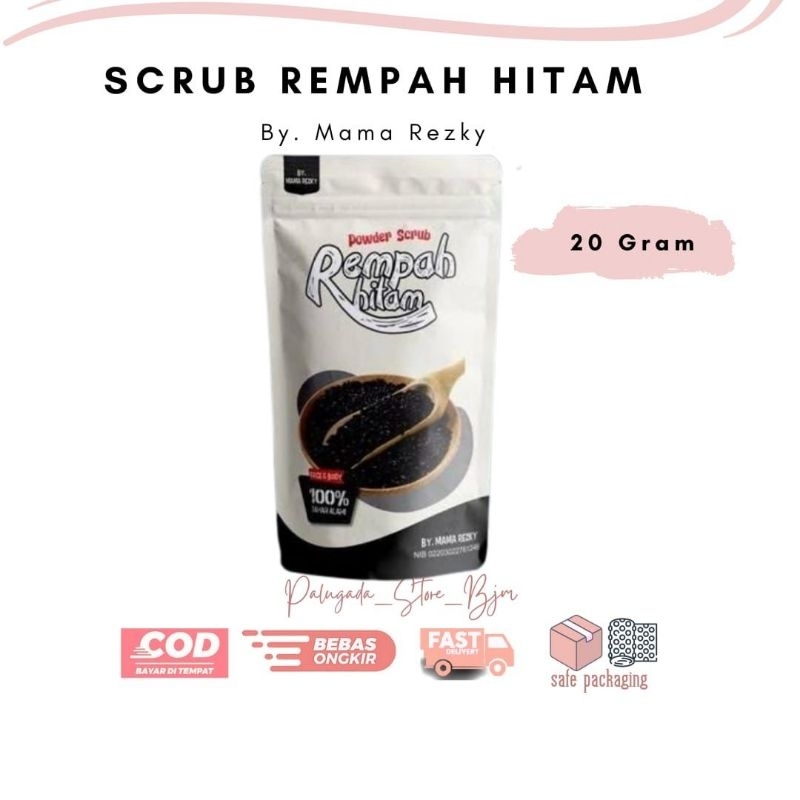 Jual Scrub Rempah Hitam By Mama Rezky Terbuat dari Bahan Alami Untuk ...