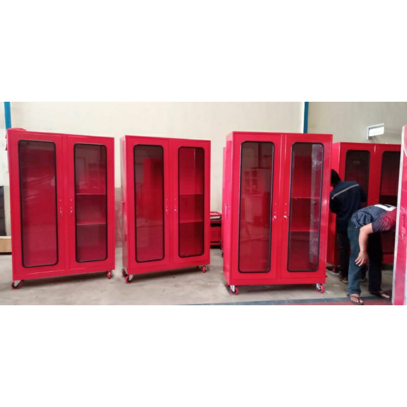 Jual Lemari Safety Pemadam /Fire Safety Cabinet / Lemari APD pemadam ...