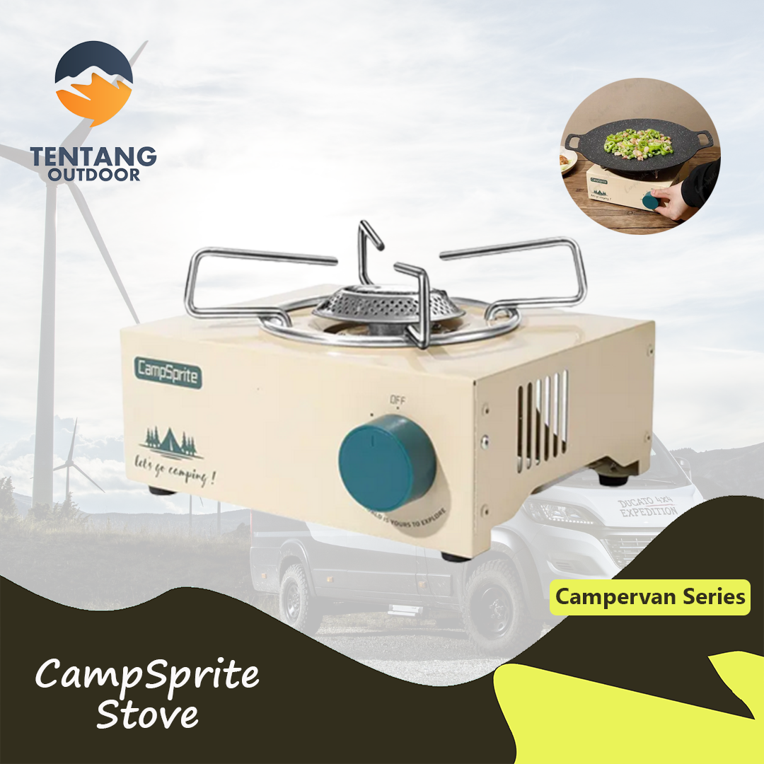 Jual Kompor Gas Portable CAMPSPRITE Outdoor Mini Cassette Stove Camping ...