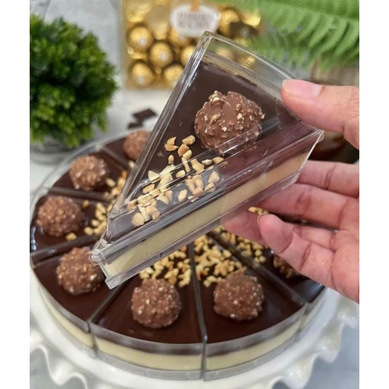 Jual Cup Puding Segitiga + Tutup / Jelly Cup Segitiga Akrilik (20Pcs ...