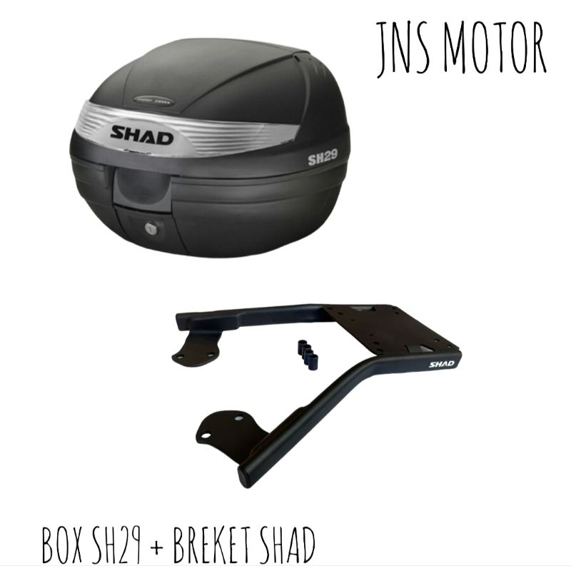 Jual SET BOX SHAD SH29 PLUS DUDUKAN BREKET BOX GENIO/ BEAT STREET/ BEAT POP ESP | Shopee Indonesia