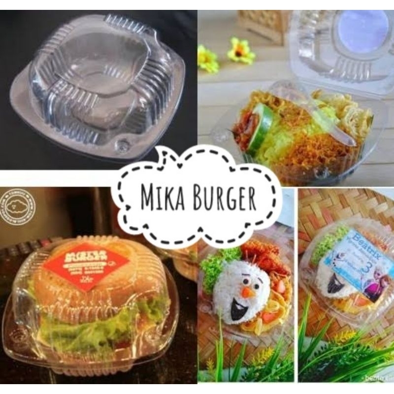 Jual Mika Burger Salad Puding Bento | Shopee Indonesia