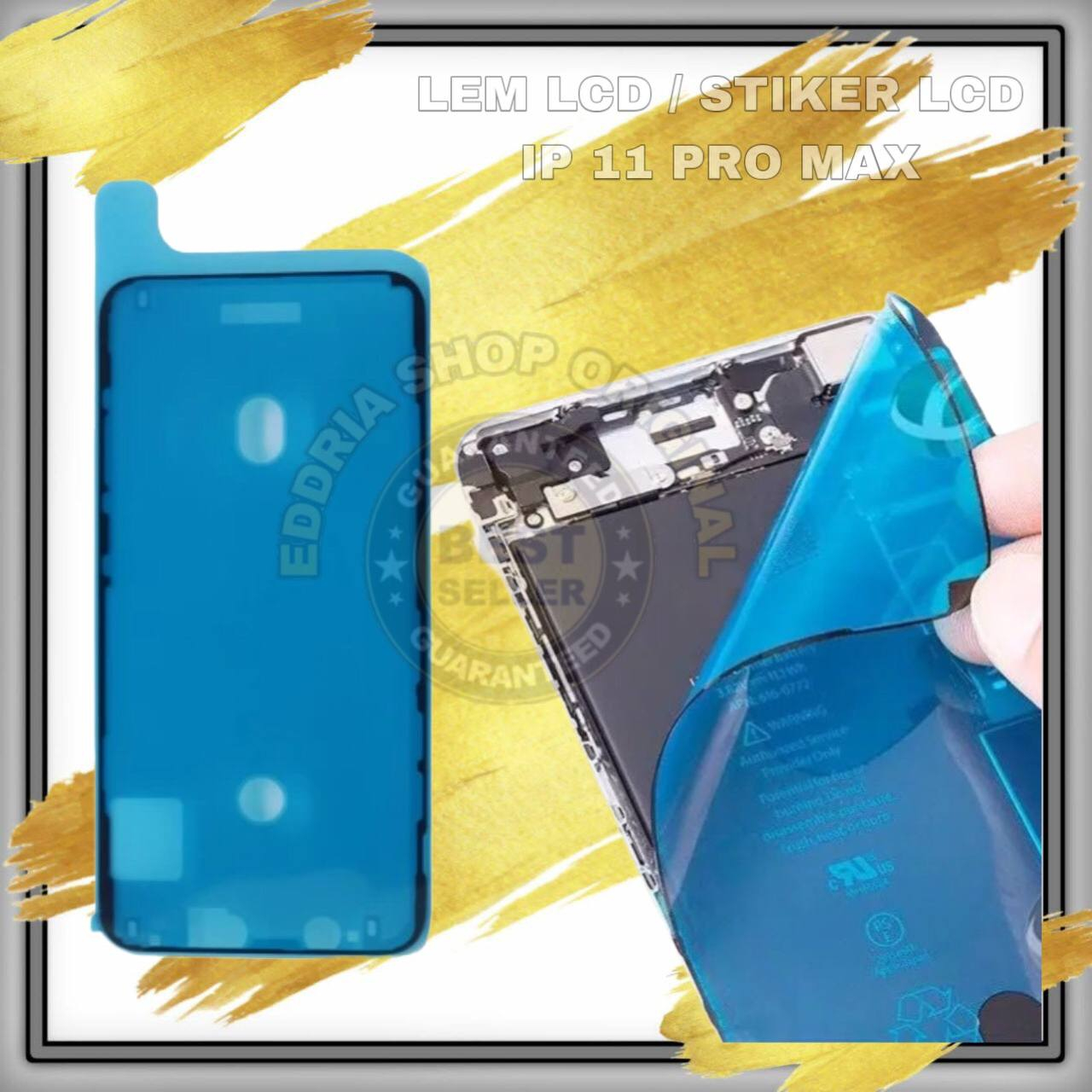 Jual Stiker Lem Lcd Adhesive Waterproof 11 Pro Max Original | Shopee ...