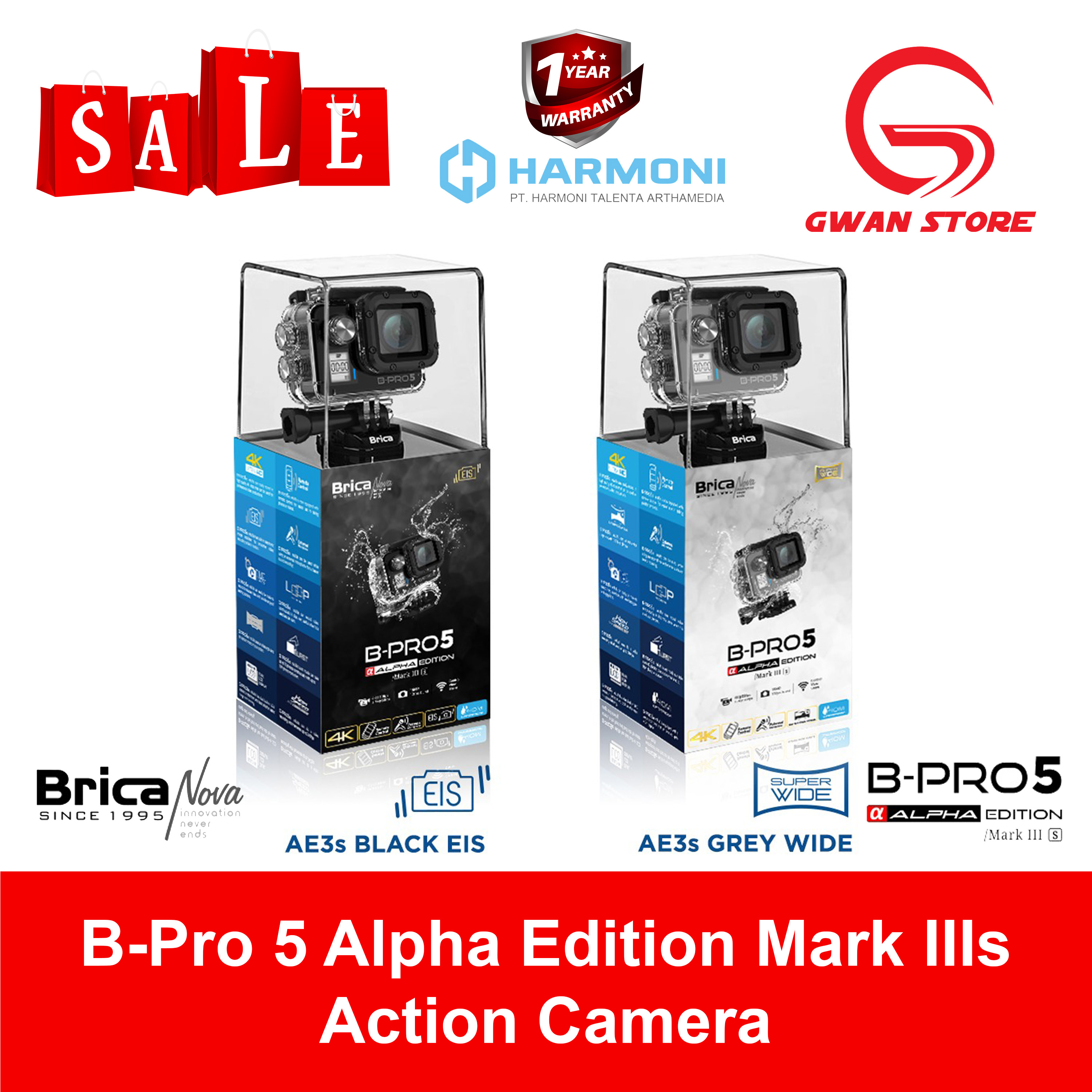 Jual Brica B-Pro 5 BPRO5 Alpha Edition 4K Mark III S AE3S EIS Wide ...