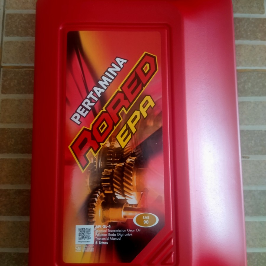 Jual OLI PERTAMINA RORED EPA SAE 90 API GL-4 4 LITER OLI TRANSMISI ...