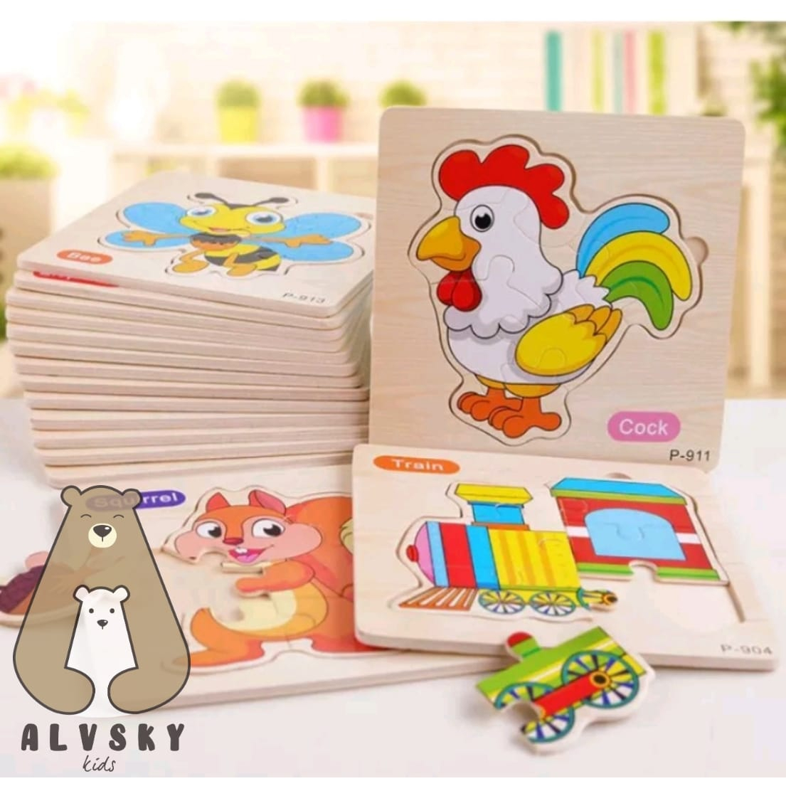 Jual MAINAN EDUKASI ANAK PUZZLE KAYU 2D / WOODEN MINI PUZZLE 2D ...