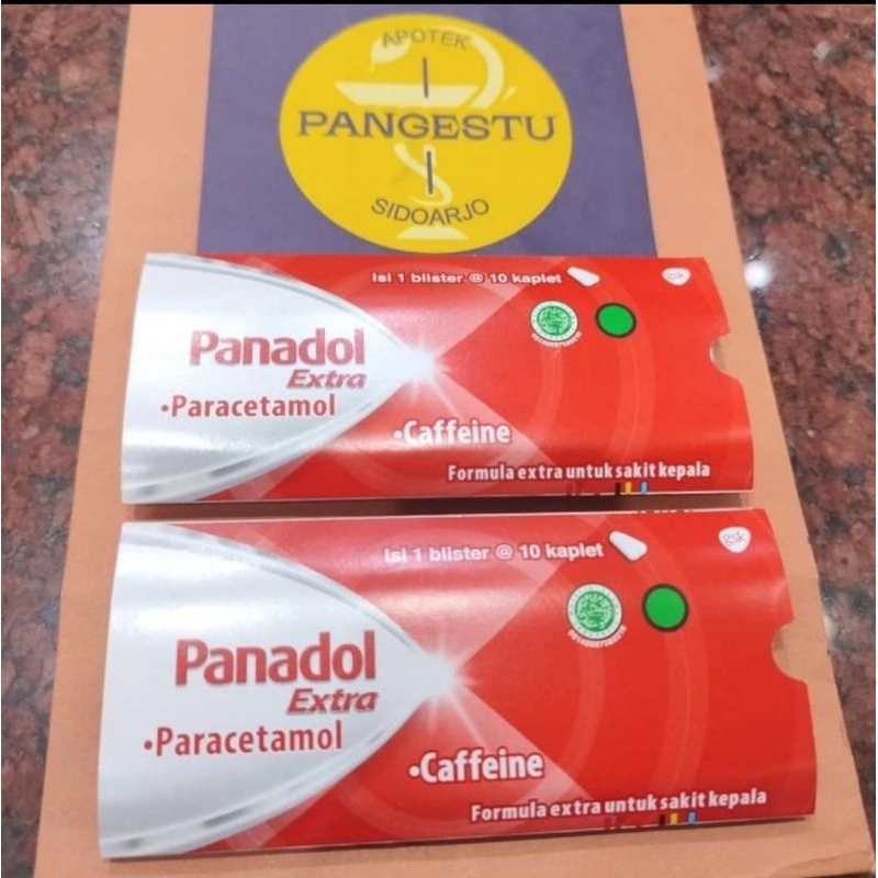Jual Panadol Extra 1 Strip 10 Kaplet / Demam Pusing Sakit Kepala ...