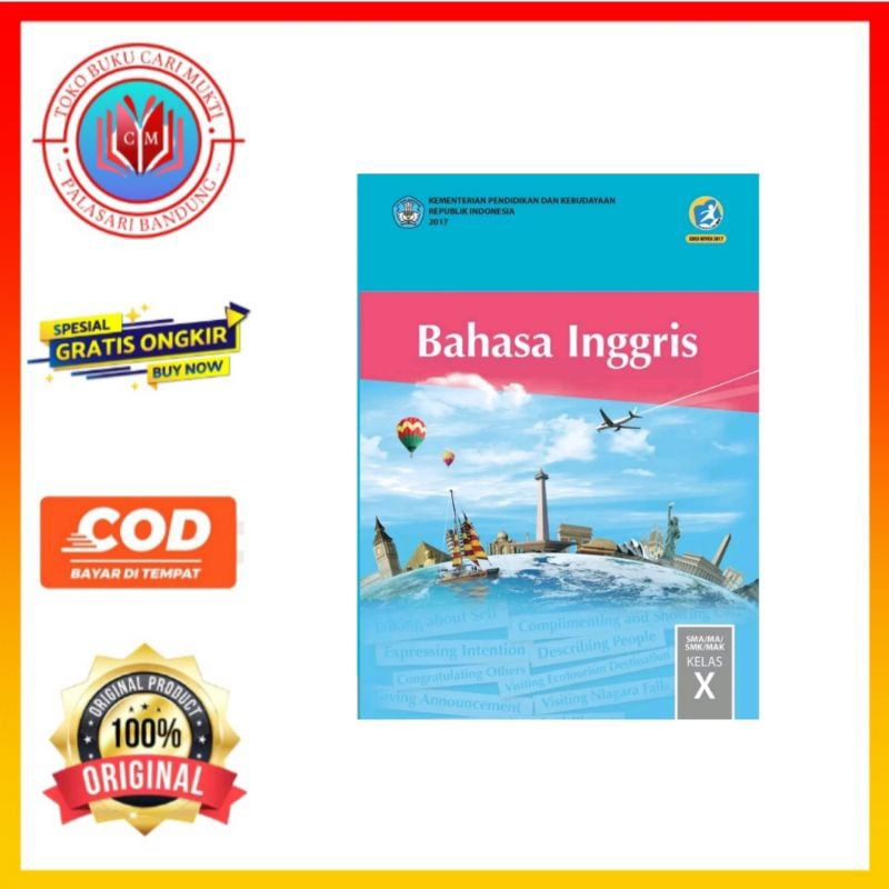 Jual Buku Siswa Bahasa Inggris Untuk Sma Ma Smk Mak Kelas X 10