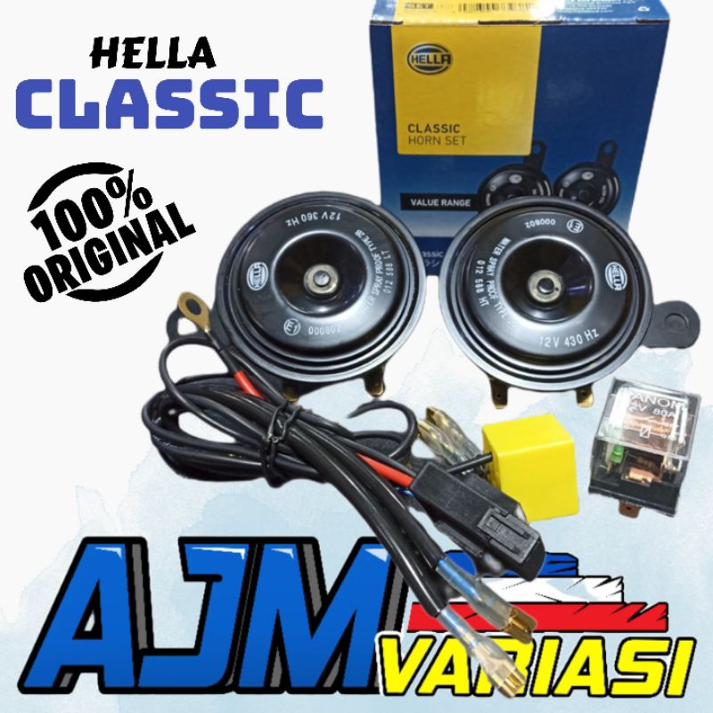 Jual Klakson Hella Classic Suara Mobil Avanza Innova | Shopee Indonesia