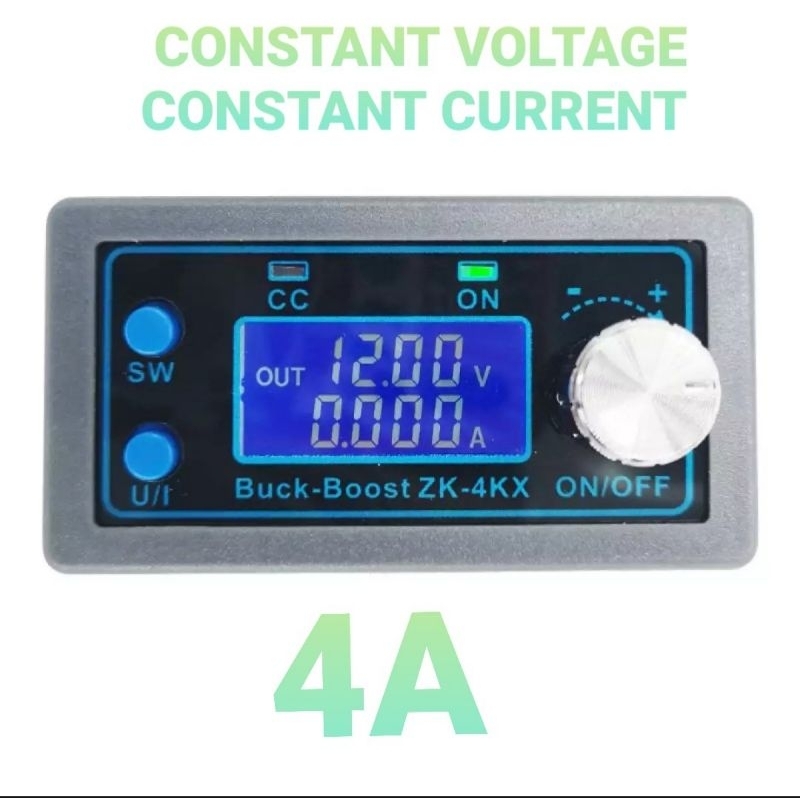 Jual Zk 4kx Step Up Down Boost Buck Converter Dc To Dc Cc Cv 4a