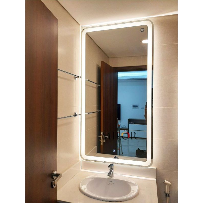 Jual (Non Touchscreen) Cermin Led Gantung Wastafel Kamar Mandi ...