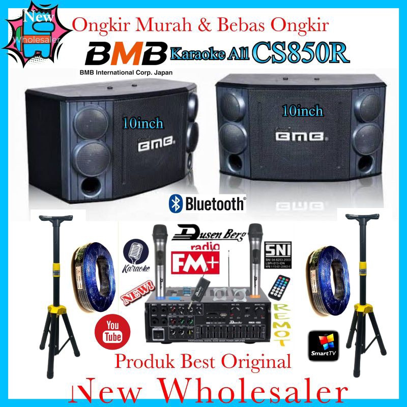 Jual Paket sound karaoke Asli BMB CS850R 10 inch Audio All home ...
