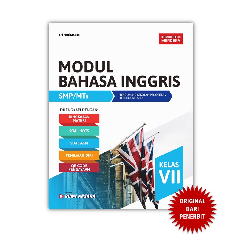 Jual Modul Bahasa Inggris Kelas VII SMP MTs Kurikulum Merdeka Bumi Aksara | Shopee Indonesia