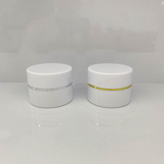 Jual POT CREAM PS 10GR PUTIH LIST GOLD SILVER / POT PS 10 GRAM WHITE ...