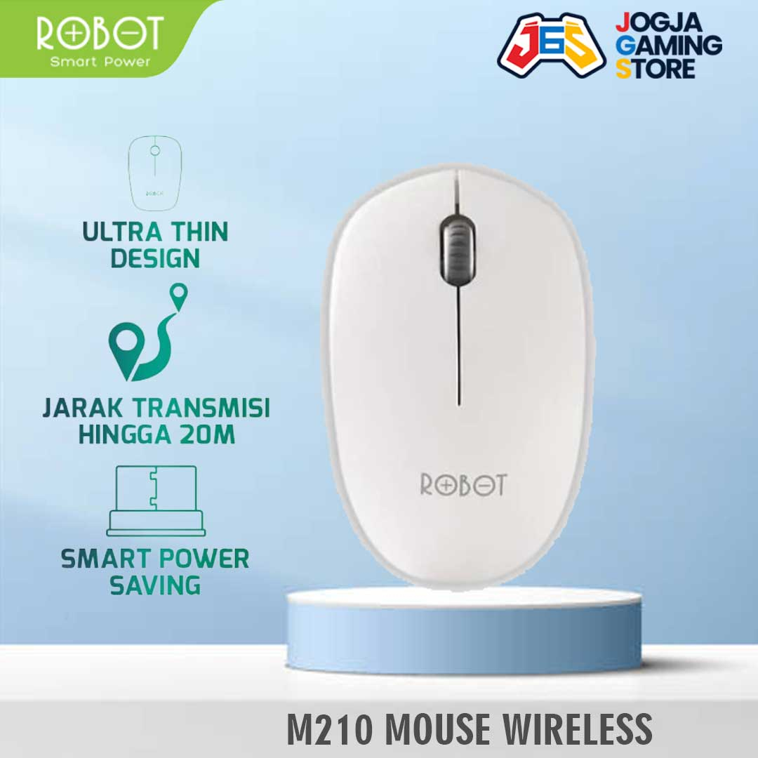Jual Robot M210 2.4G Optical Mouse Wireless Original Garansi Resmi ...