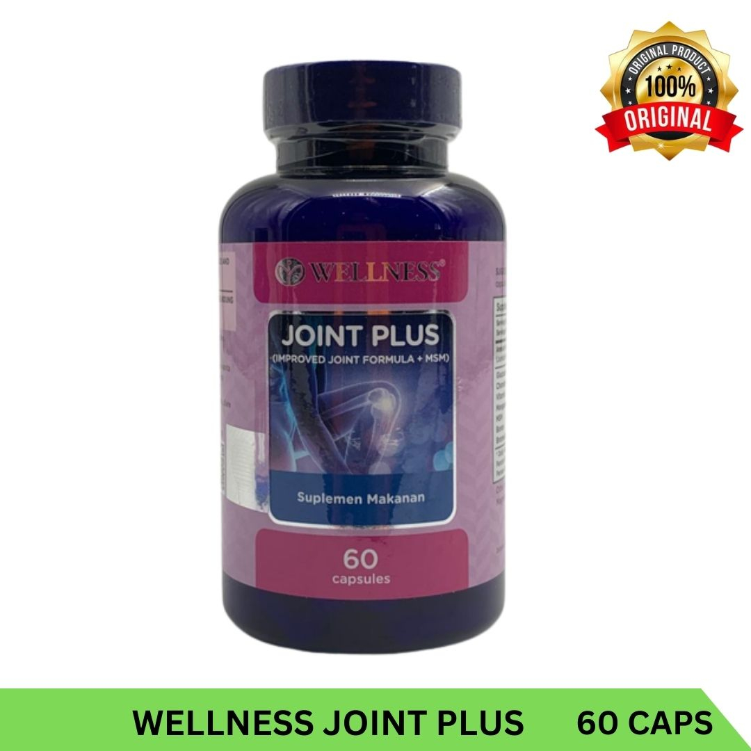 Jual Wellness Joint Plus 60 Kapsul With MSM Join Formula GLUCOSAMINE ...