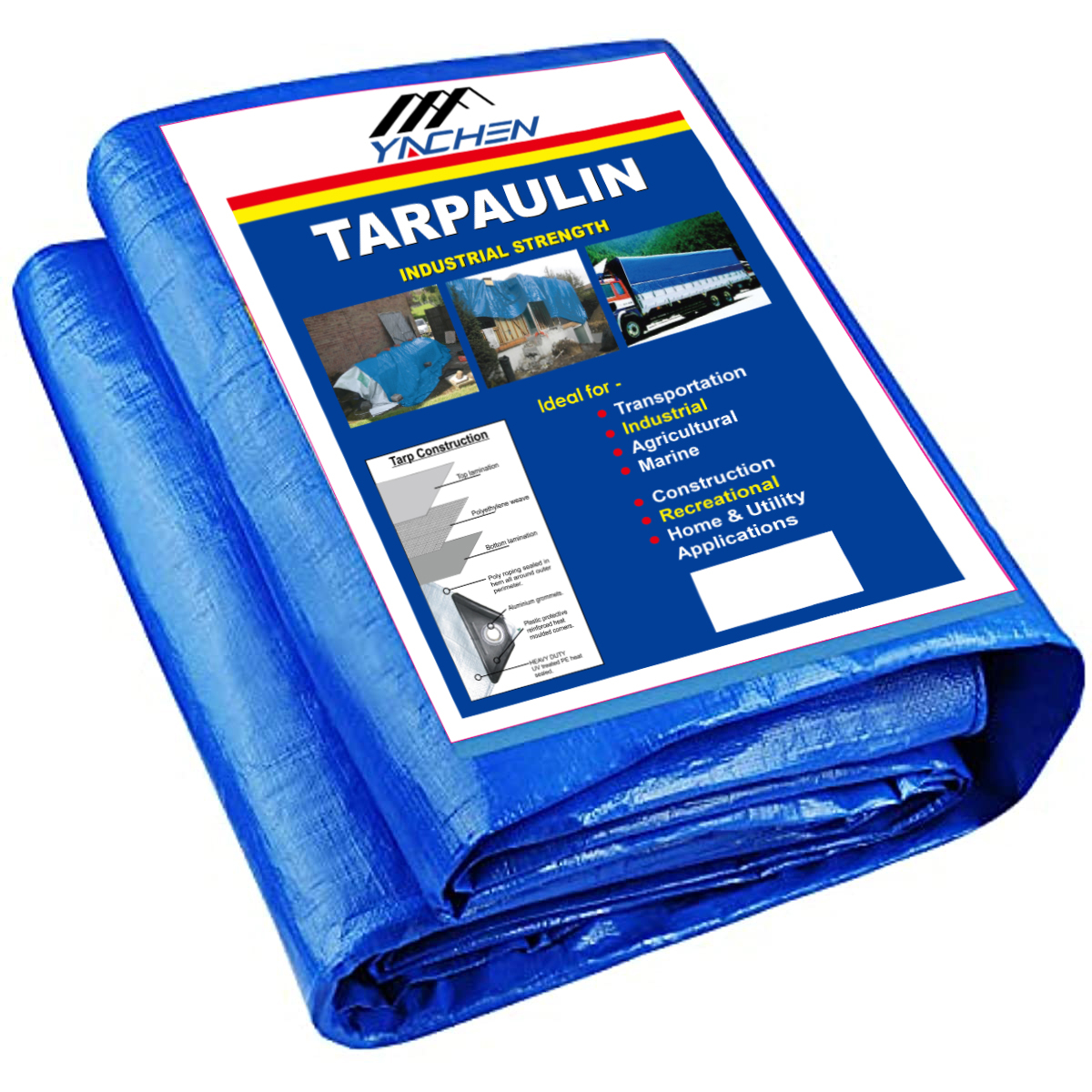 Jual TERPAL PLASTIK A3 Ukuran 6x8 Meter Merk YACHEN | Shopee Indonesia