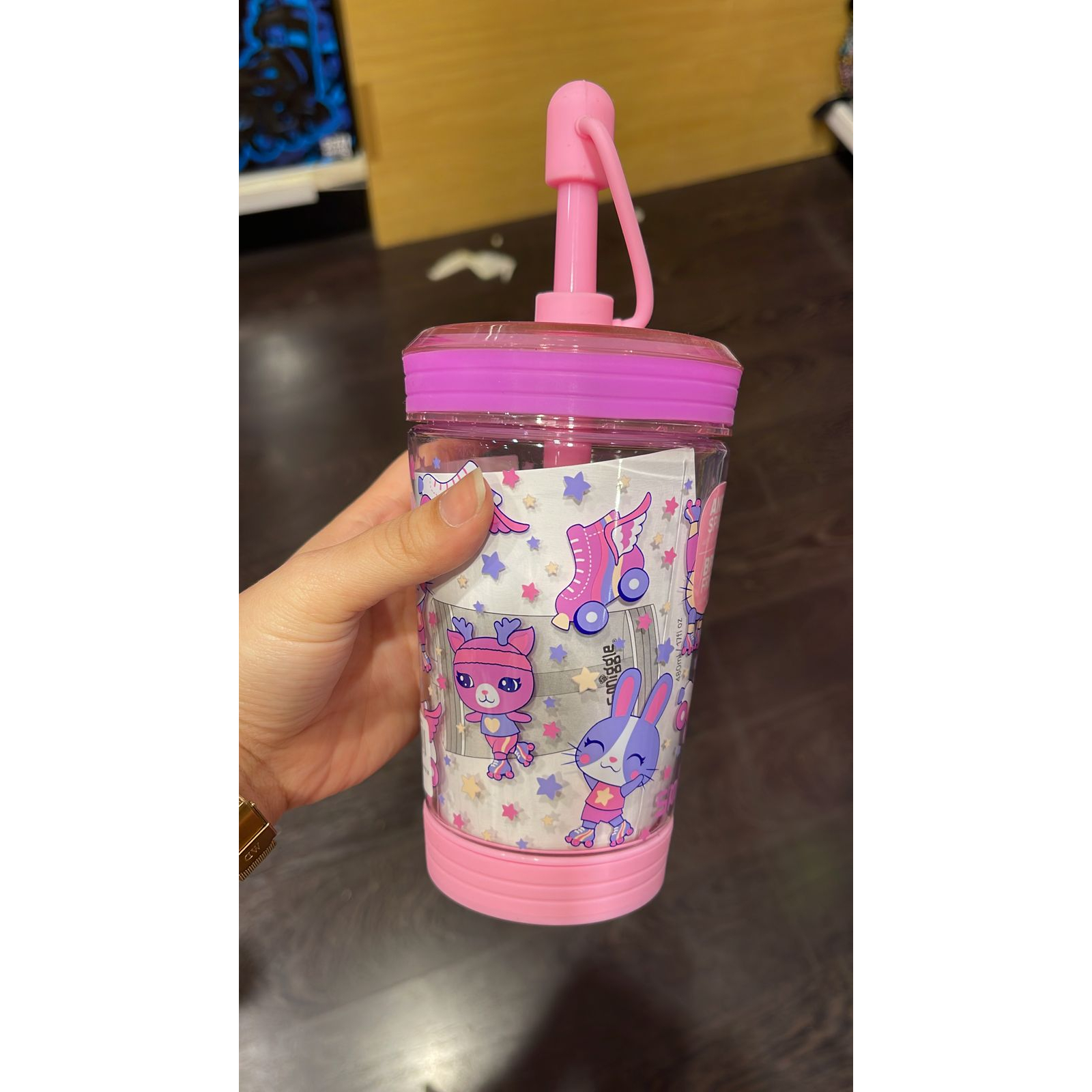 Jual SMIGGLE MOVIN NO SPILL CUP RABBIT 480ML - TEMPAT MINUM SMIGGLE ...