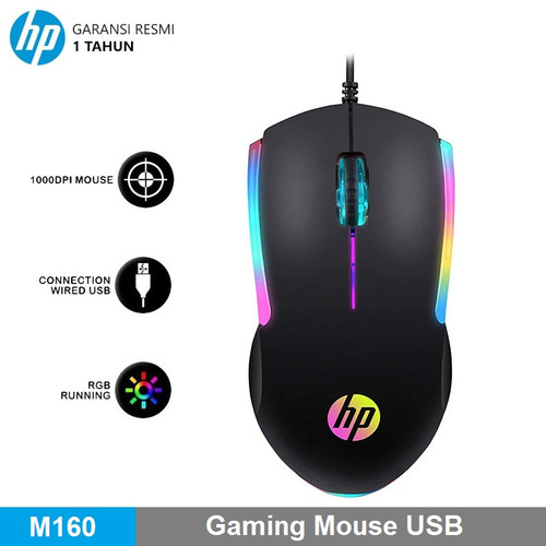 Jual MOUSE USB HP M160 | Shopee Indonesia