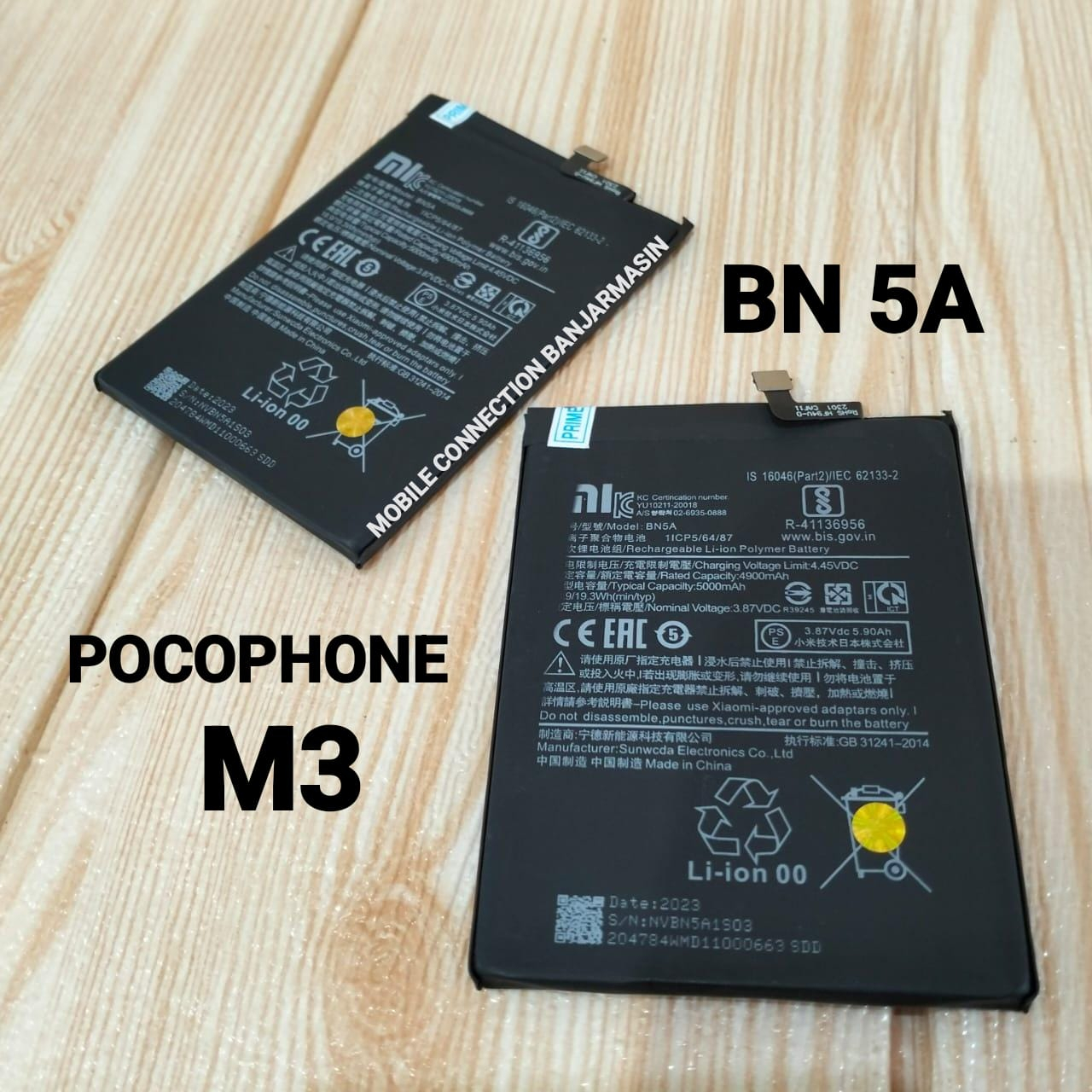 Jual BATTERAI/ BATTERY/ BAT ORIGINAL/ ORI BN 5A/ BN5A/ BN-5A/ POCOPHONE ...