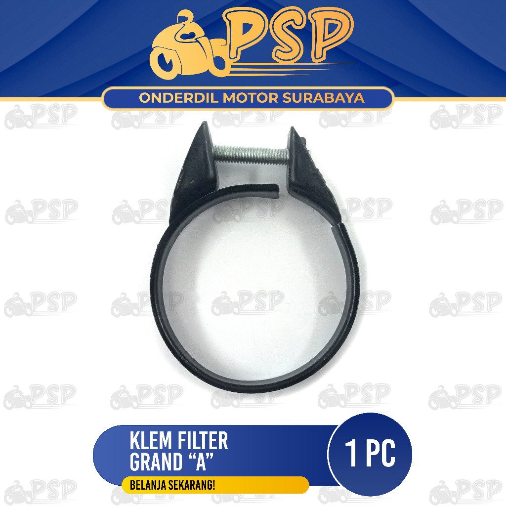 Jual Klem Filter Grand "A" - Band Connect Tube Kleman Karet Filter ...