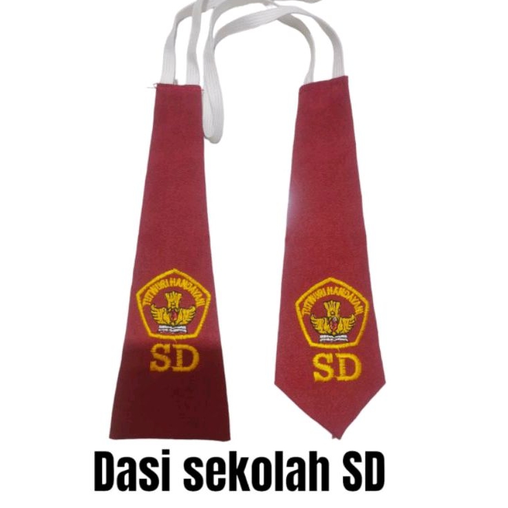 Jual dasi sekolah sd cewek/cowok dasi seragam sekolah SD | Shopee Indonesia